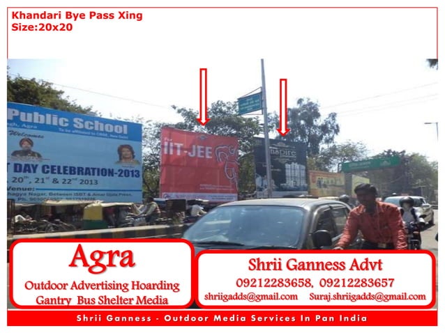 Agra Outdoor Advertising Advertisement Branding Outdoor Advertising ...