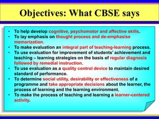 CCE and Grading System @ Agra | PPT