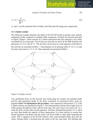 A Gradient Projection Algorithm For Side-Constrained Traffic Assignment | PDF | Computer ...
