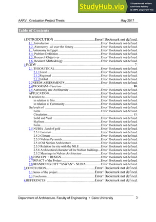 A GRADUATION PROJECT THESIS | PDF