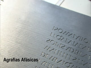 Agrafia | PPT