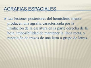 Agrafias | PPTX