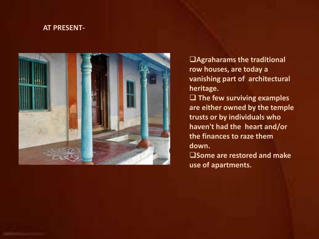 Agraharam | PPTX | Hinduism | Religion & Spirituality