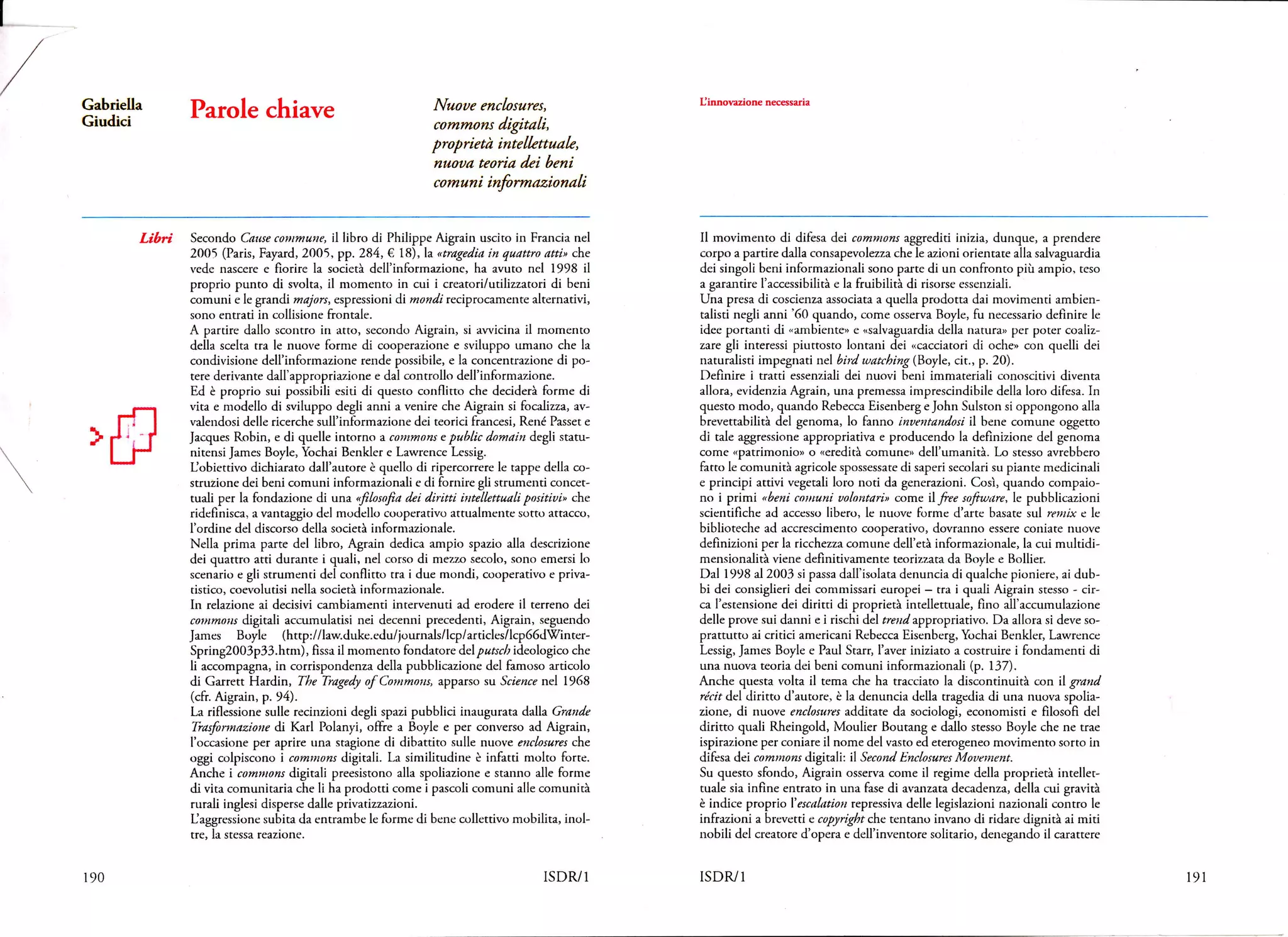 recensione a Agrain Cause Commune | PPT