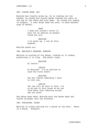 Agraphia 2nd Draft | PDF