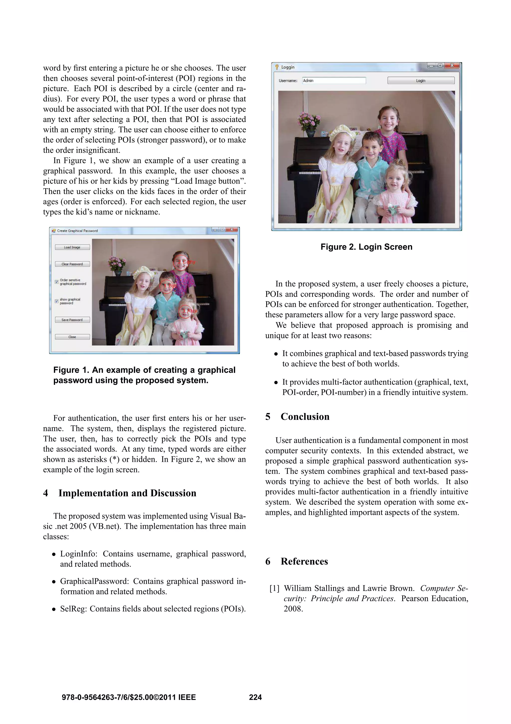 A graphical password authentication system (ieee 2011) 1 | PDF