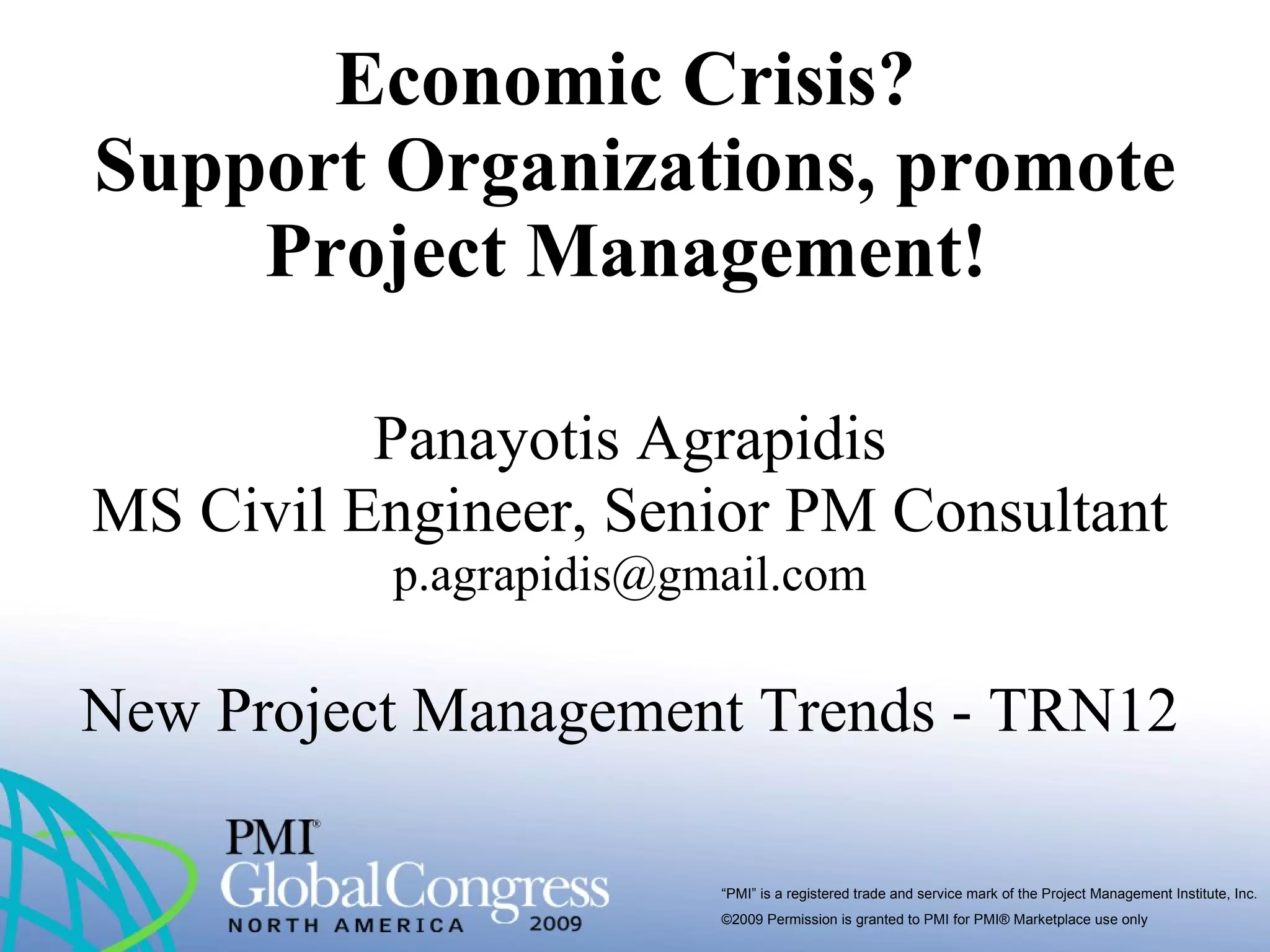 PMO STARTUP / IMPLEMENTATION | PPT