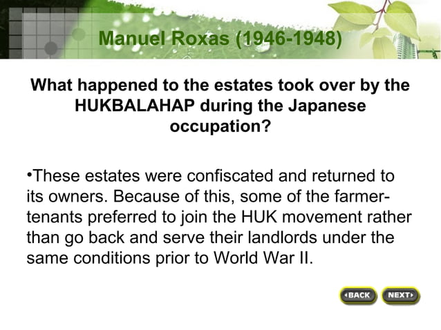 Agrarian land reform program (roxas aquino) | PPT | Agriculture ...