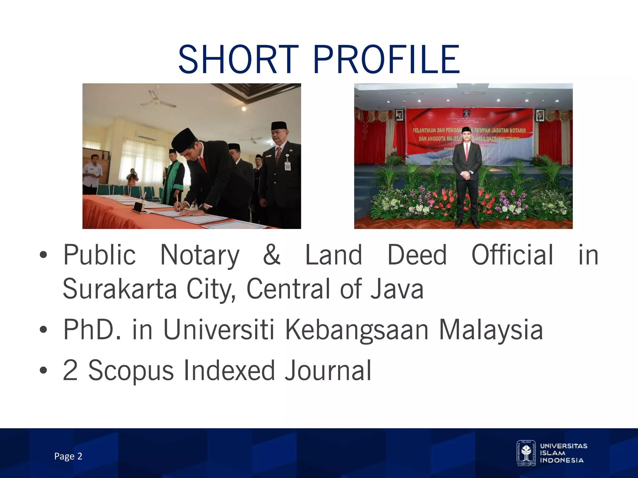 Hukum Agraria Indonesia - Ricco Survival Yubaidi, SH, MKn, PhD (c) | PPT