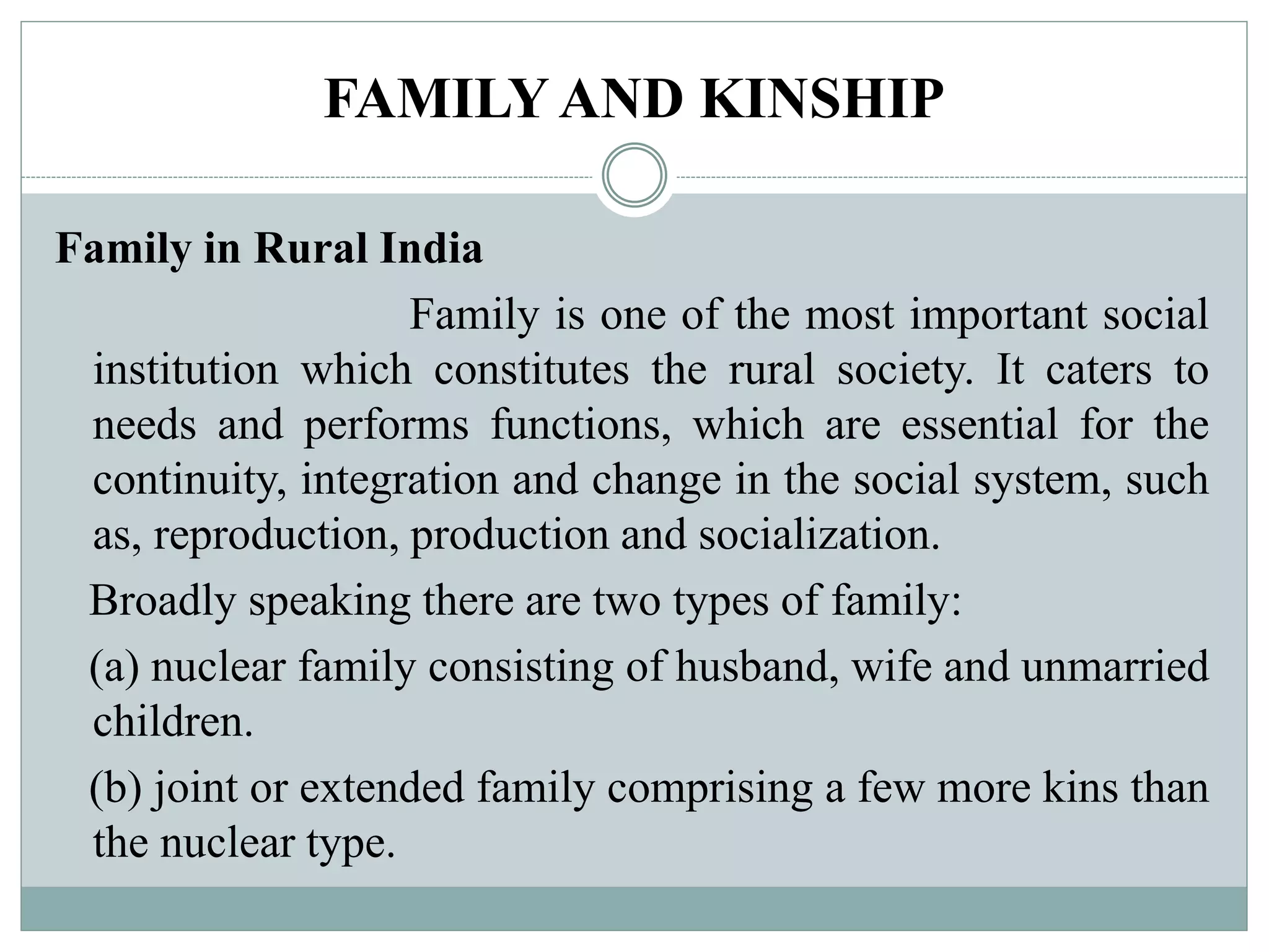 Agrarian legislation and rural social structure | PPTX