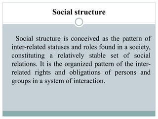 Agrarian legislation and rural social structure | PPTX
