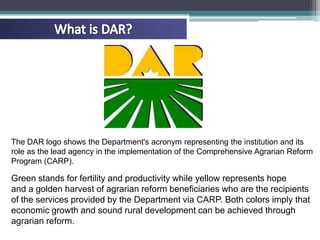 Department Of Agrarian Reform Logo