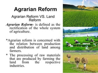 Comprehensive Agrarian Reform Program | PPTX