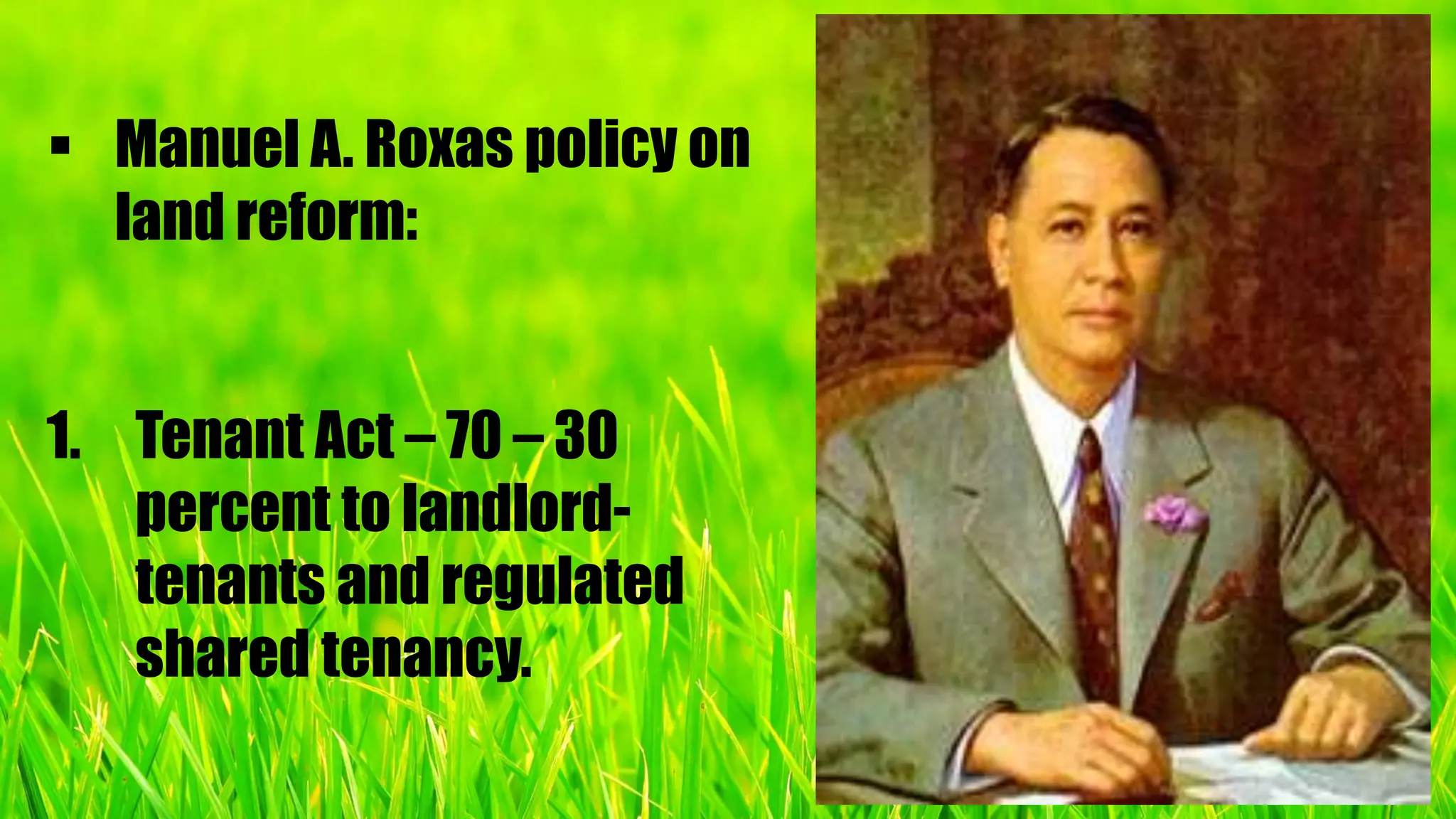 Agrarian Reform in the Philippines | PPTX