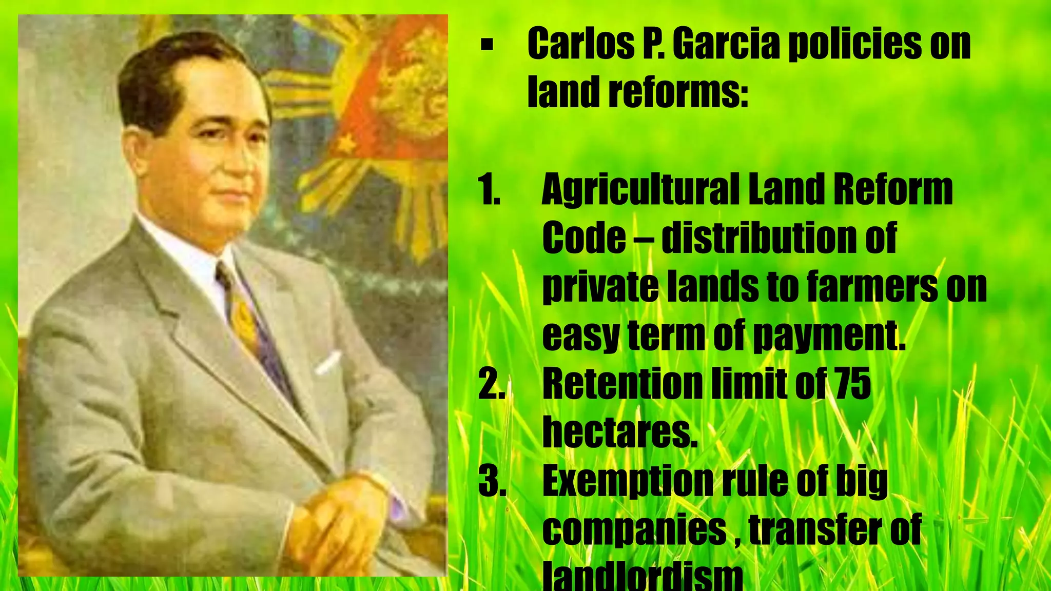 Agrarian Reform in the Philippines | PPTX