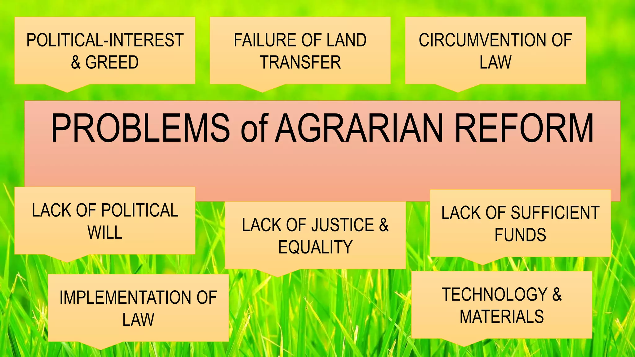 Agrarian Reform in the Philippines | PPTX