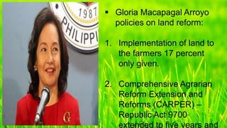 Agrarian Reform in the Philippines | PPTX