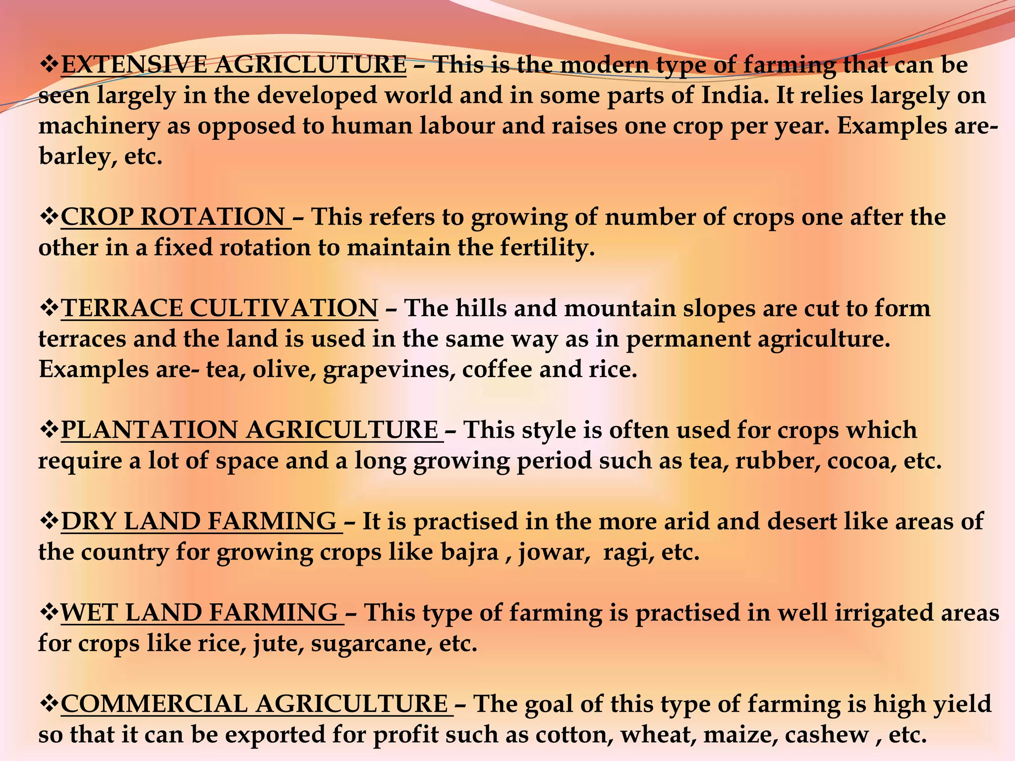 Agrarian society and modes of production | PPTX