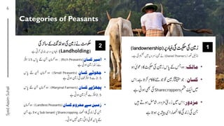 Agrarian Unrest & Peasant Movements | PPT
