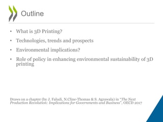 Environmental Impacts of Widespread 3D printing | PPT