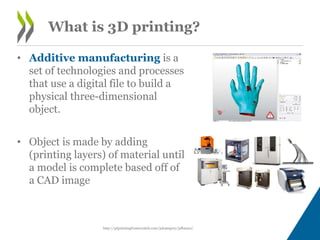 Environmental Impacts of Widespread 3D printing | PPT