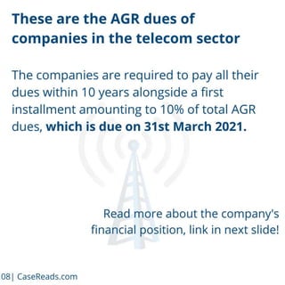 What is AGR dues? | PPTX