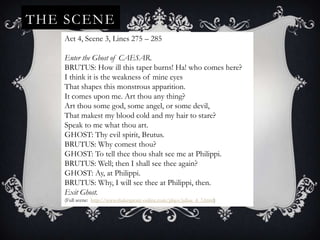 A Great Caesar’s Ghost! | PPT