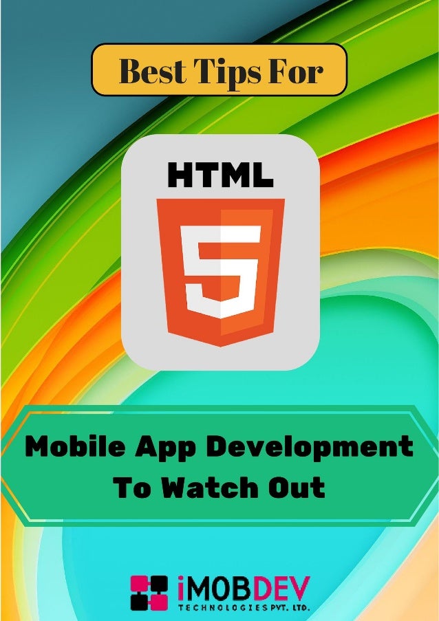 A great html5 based mobile app development