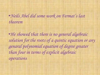 Abel - A great mathematician | PPTX