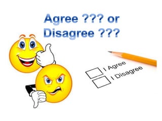 Agree Disagree Clipart