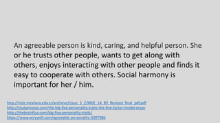 Agreeableness | PDF