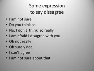 Agree and disagree picture | PPTX