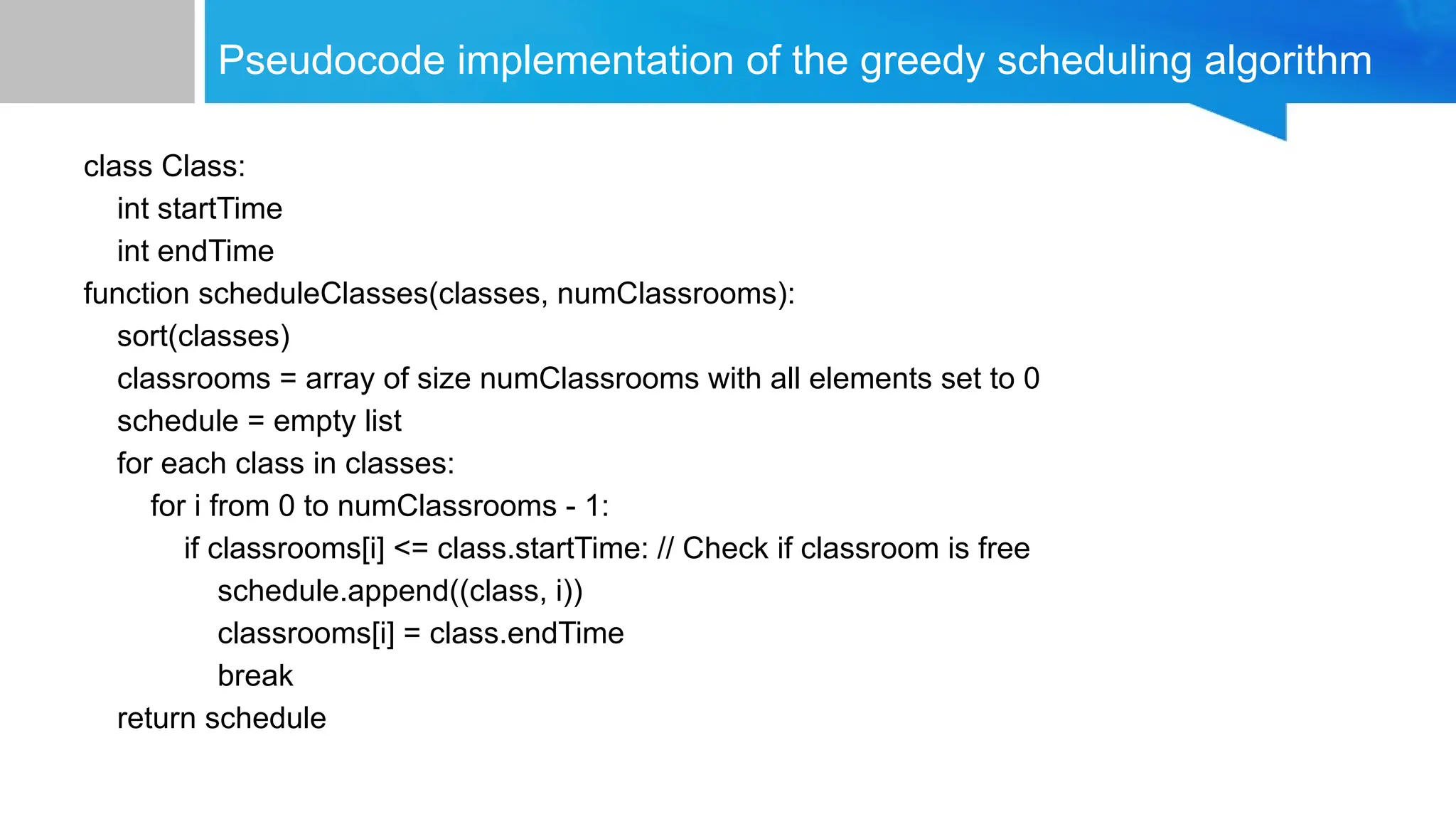 A greedy algorithm for class scheduling problems.pptx