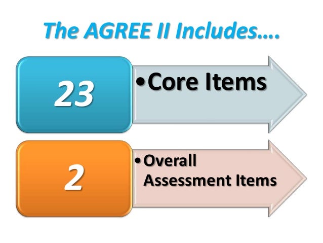 AGREE II Instrument: Assessment of the Quality of Clinical Practice G…