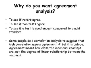 Agreement analysis | PPTX