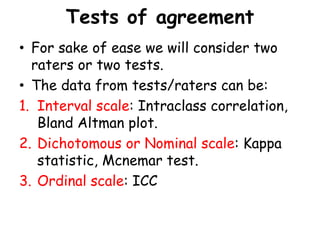 Agreement analysis | PPTX