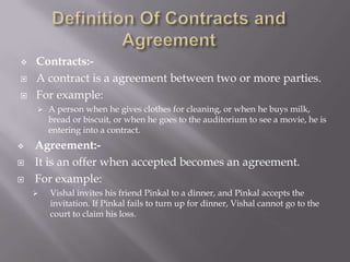 Agreement and contracts | PPTX