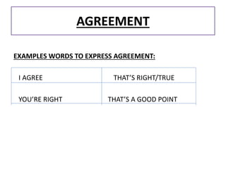 Agreement and Disagreement (Bivek Chaudhary).ppt