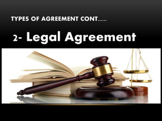 Agreement and its types | PPTX