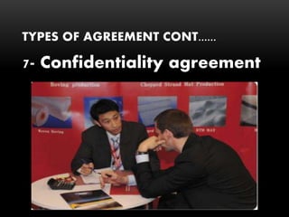 Agreement and its types | PPTX