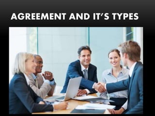 Agreement and its types | PPTX