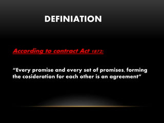 Agreement and its types | PPTX