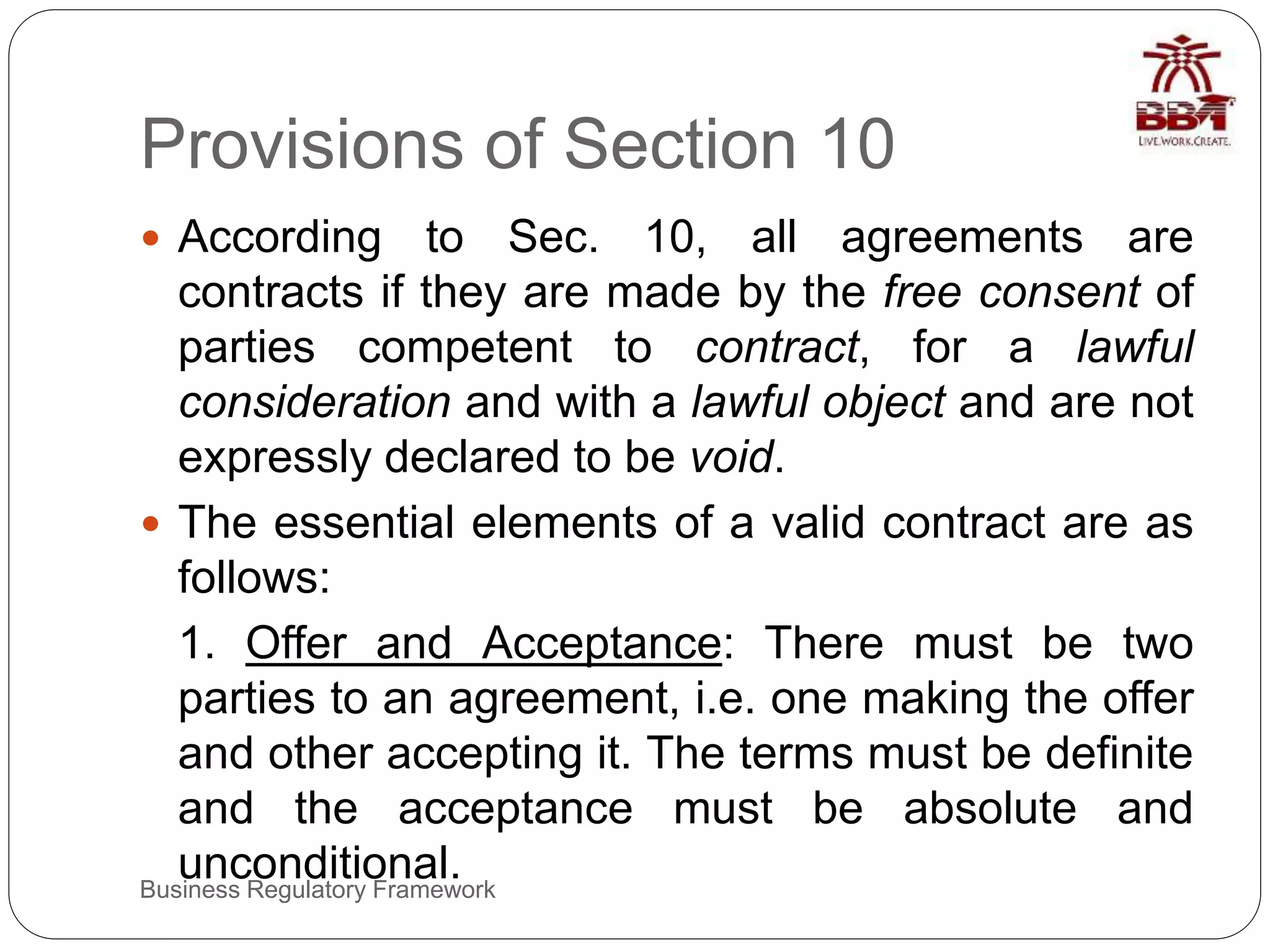 Agreement, Contract and Section 10 | PPTX | Marriage and Civil Unions ...