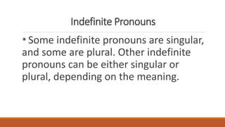 Agreement of Pronoun and Antecedent | PPTX