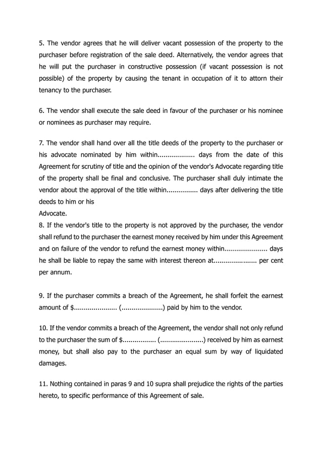 AGREEMENT OF SALE OF IMMOVABLE PROPERTY agreement-of-sale-of-immovable-property