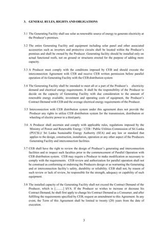 Agreements for Net metering, Net accounting, Net plus | PDF