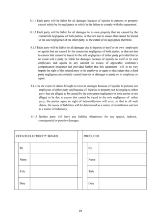 Agreements for Net metering, Net accounting, Net plus | PDF