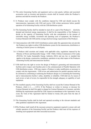 Agreements for Net metering, Net accounting, Net plus | PDF