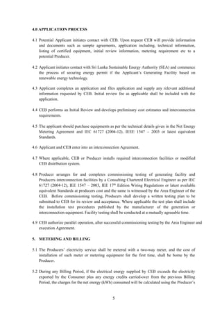 Agreements for Net metering, Net accounting, Net plus | PDF