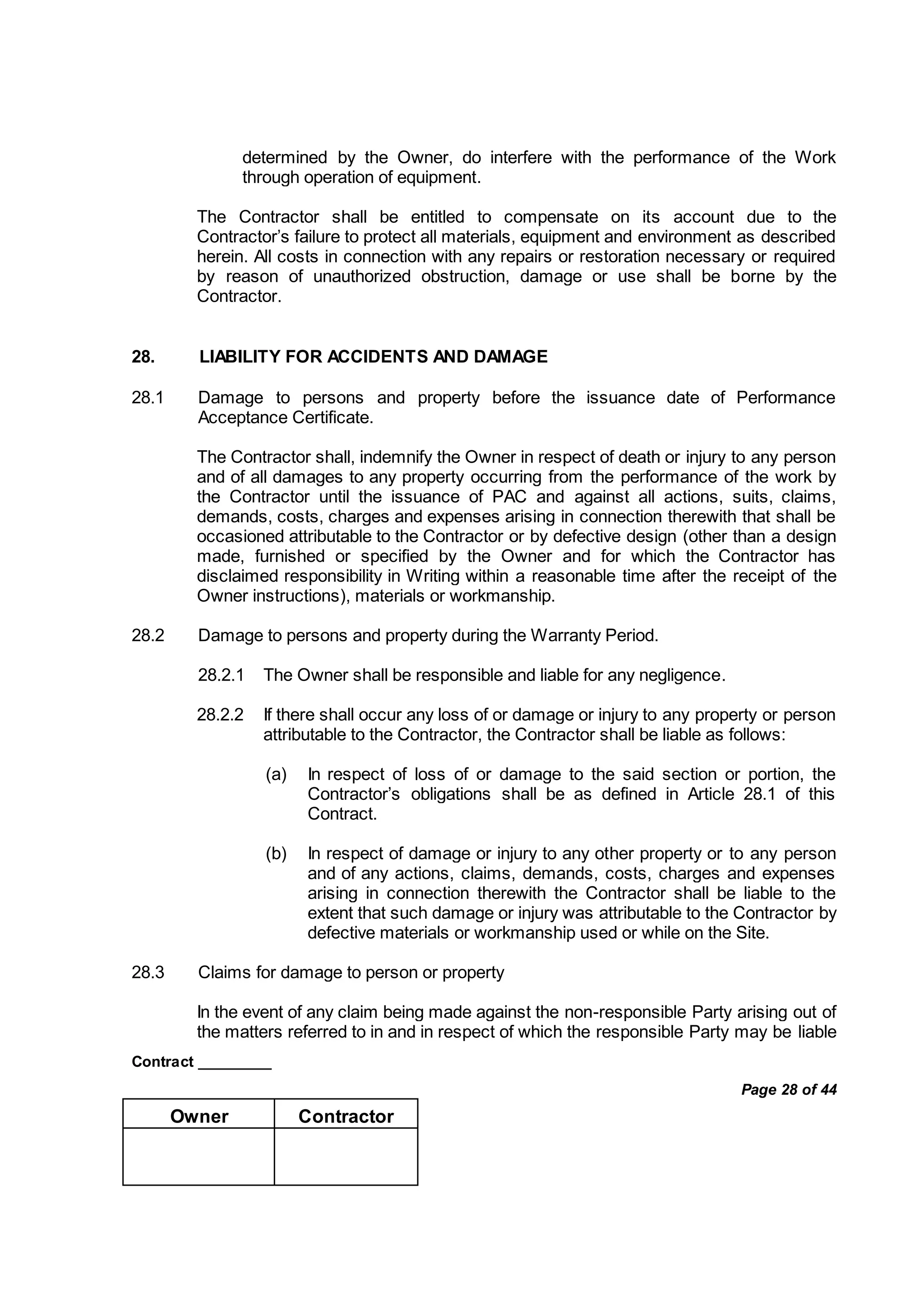 Agreement of Terminal LPG for Engineering, Procurement and Construction ...